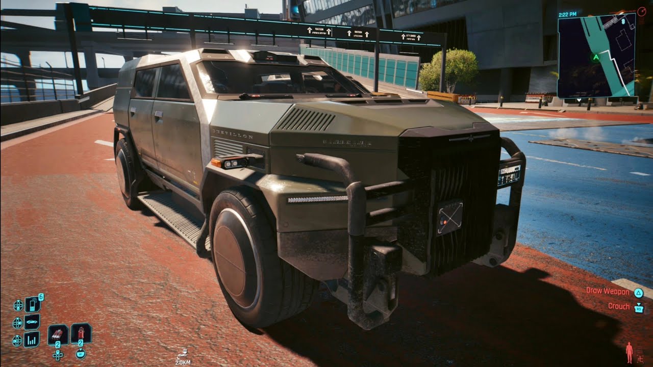 Cyberpunk 2077 | Chevillon Walkaround & Drive (PS5) FreeRoam Night City ...