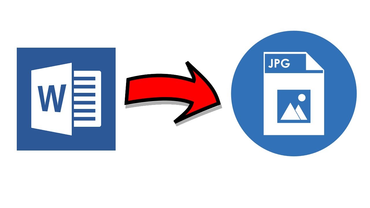 MS Word To JPEG! Word File Ko Image File Me Convert Kaise Kare? - YouTube