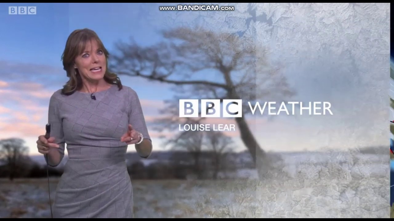 Louise Lear Bbc Weather 24th January 2019 60 Fps Youtube
