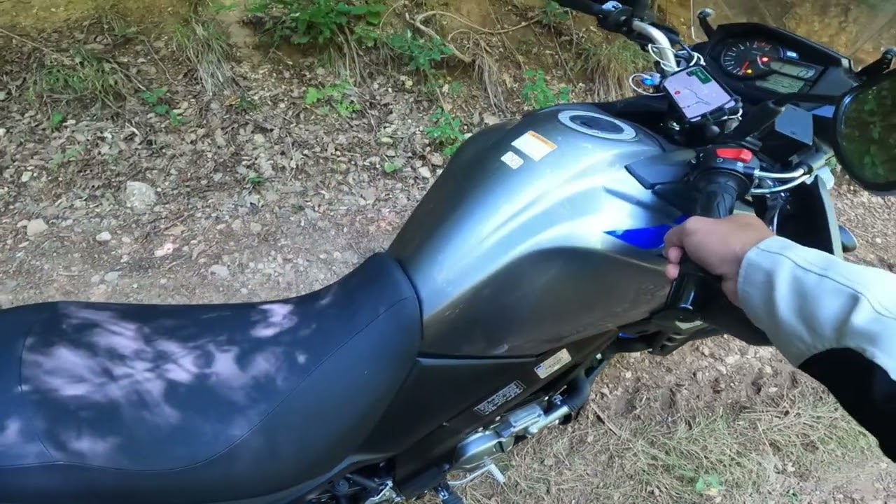 Vožnja motorom NS - Milivska klisura - "pad" sa motora - Manastir ...
