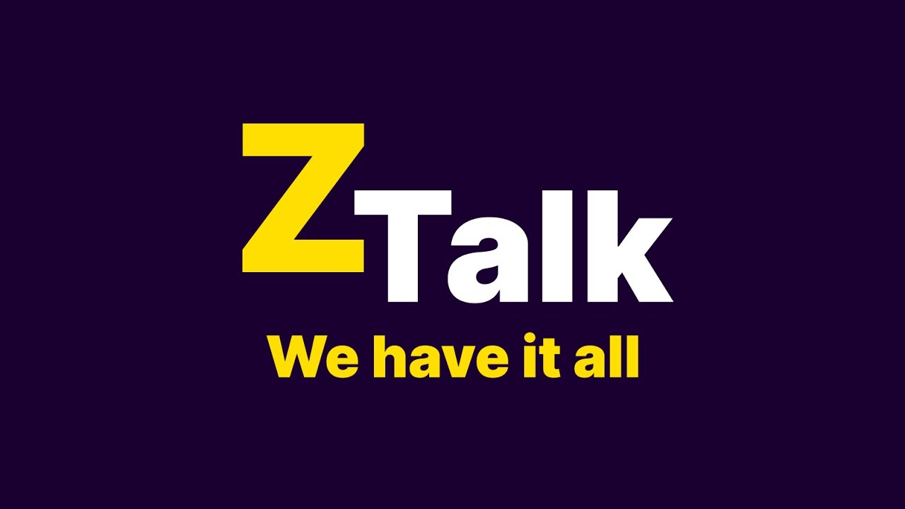 Z Talk Episode 1 - YouTube