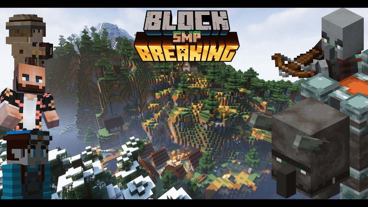 Minecraft Block Breaking Season 2 Ep12 Lets Fight a Raid! - YouTube