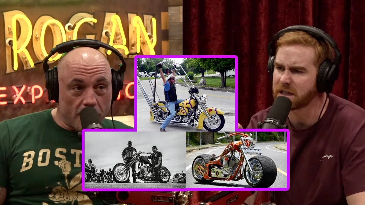 Joe Rogan & Andrew Santino: Talk EXTREME Motorcycles LOL!?! - YouTube