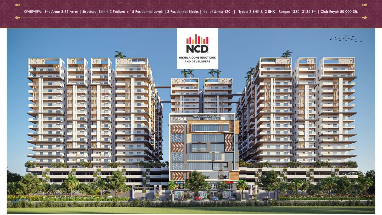 Royal Pavilion Work Progress | Nikhila Constructions & Developers - YouTube