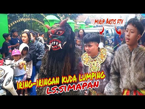 IRING-IRINGAN KUDA LUMPING SIMAPAN BERSAMA PARA HANOMAN 💥 DIOYAGEUN SAMA IBU-IBU SAMBIL DANGDUT