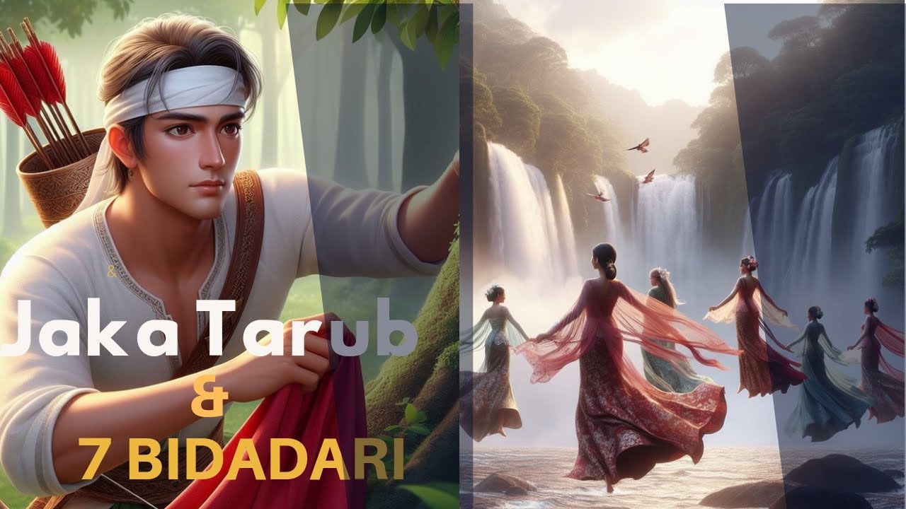Cerita Dongeng Jaka Tarub dan Tujuh Bidadari - YouTube