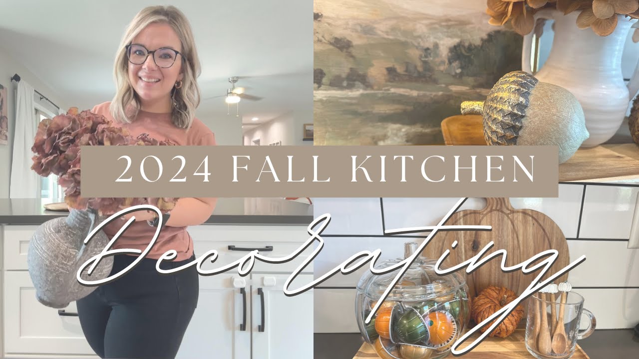 Cozy Fall Kitchen Decorating 2024 🍂 | Fall Decor Home Styling | Fall ...
