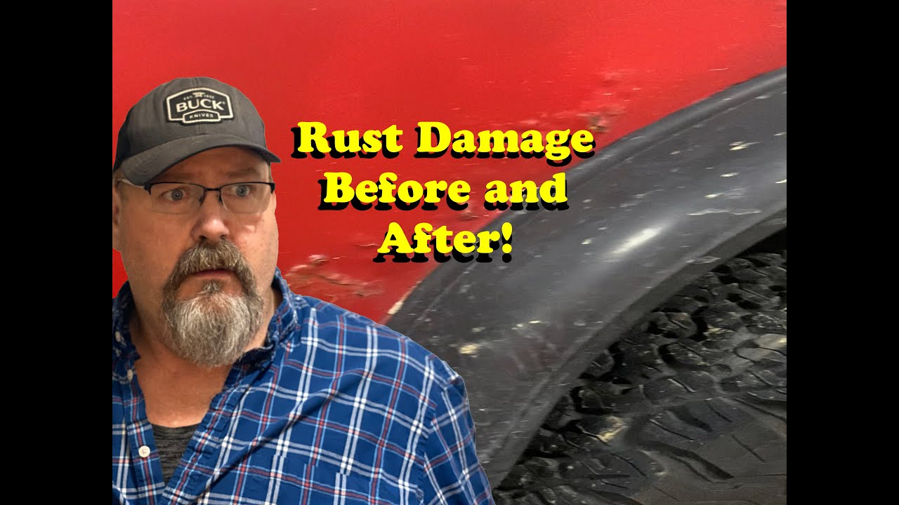 Before and after and how you can prevent rust like this - YouTube