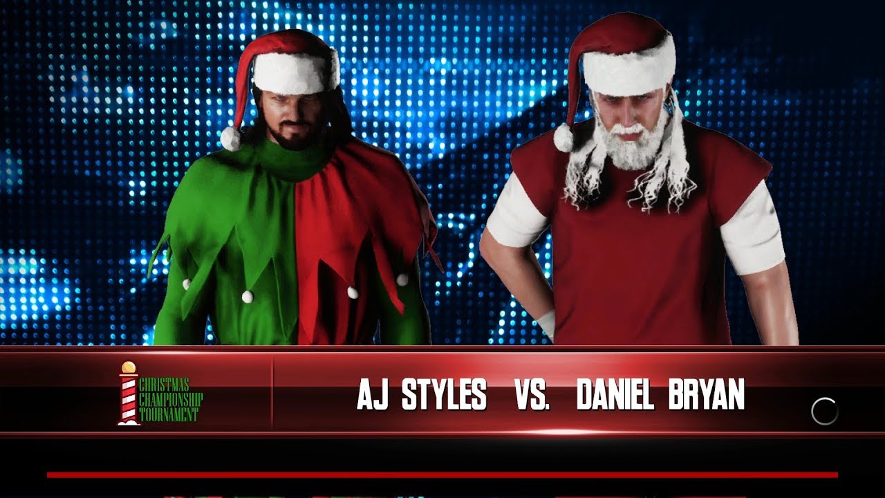 AJ Styles vs Daniel Bryan - Christmas Championship Tournament! - YouTube