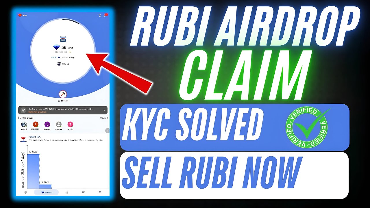 Claim Rubi airdrop tokens now - How to get eligibile | Pass KYC ...