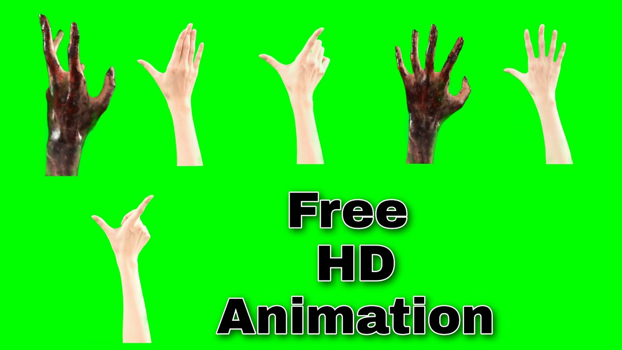 hand sign green screen video || Free green screen video || Free ...