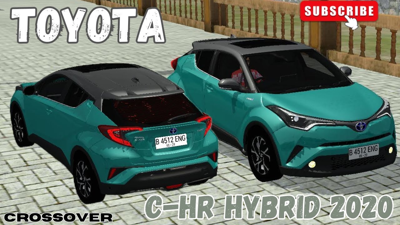 Mod BUSSID - Toyota C-HR Hybrid 2020 - YouTube