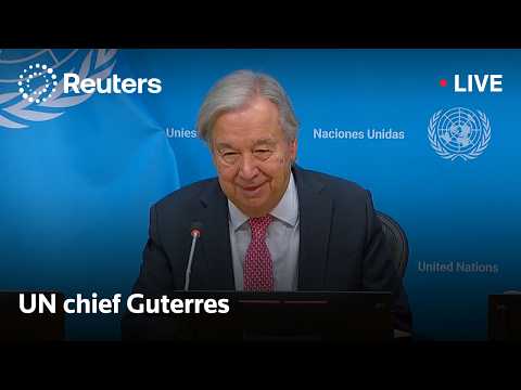 LIVE: UN chief Guterres speaks ahead of the General Assembly