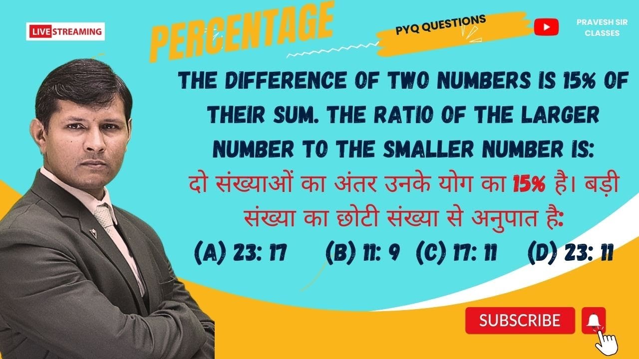 The Difference Of Two Numbers Is15 Of Their Sum The Ratio Of The the-difference-of-two-numbers-is15-of-their-sum-the-ratio-of-the