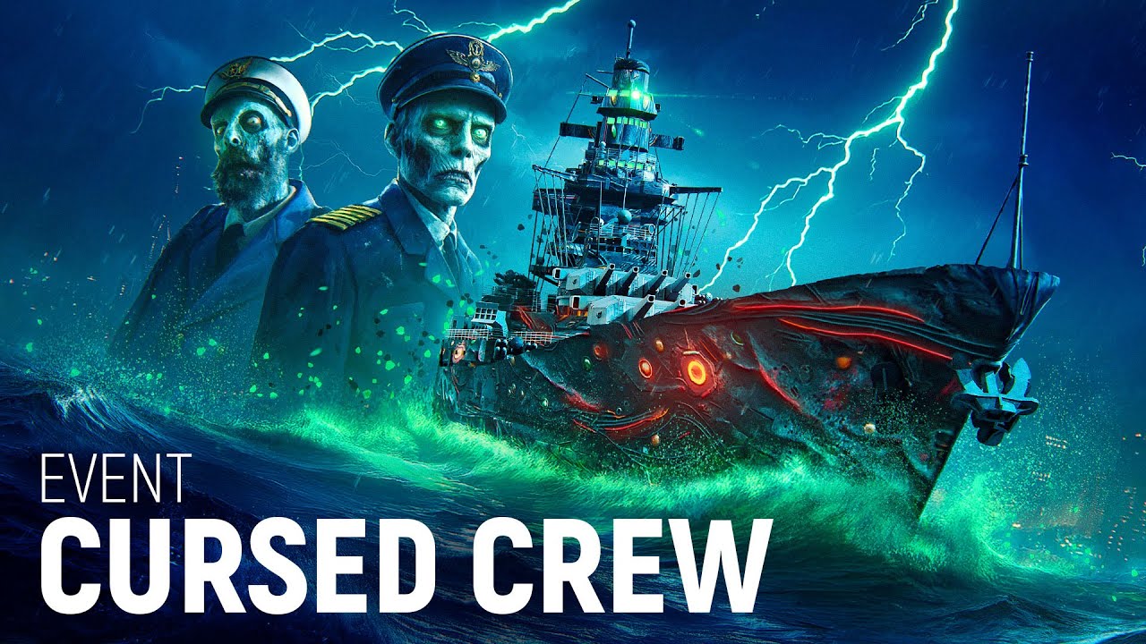 Cursed Crew in Modern Warships - YouTube