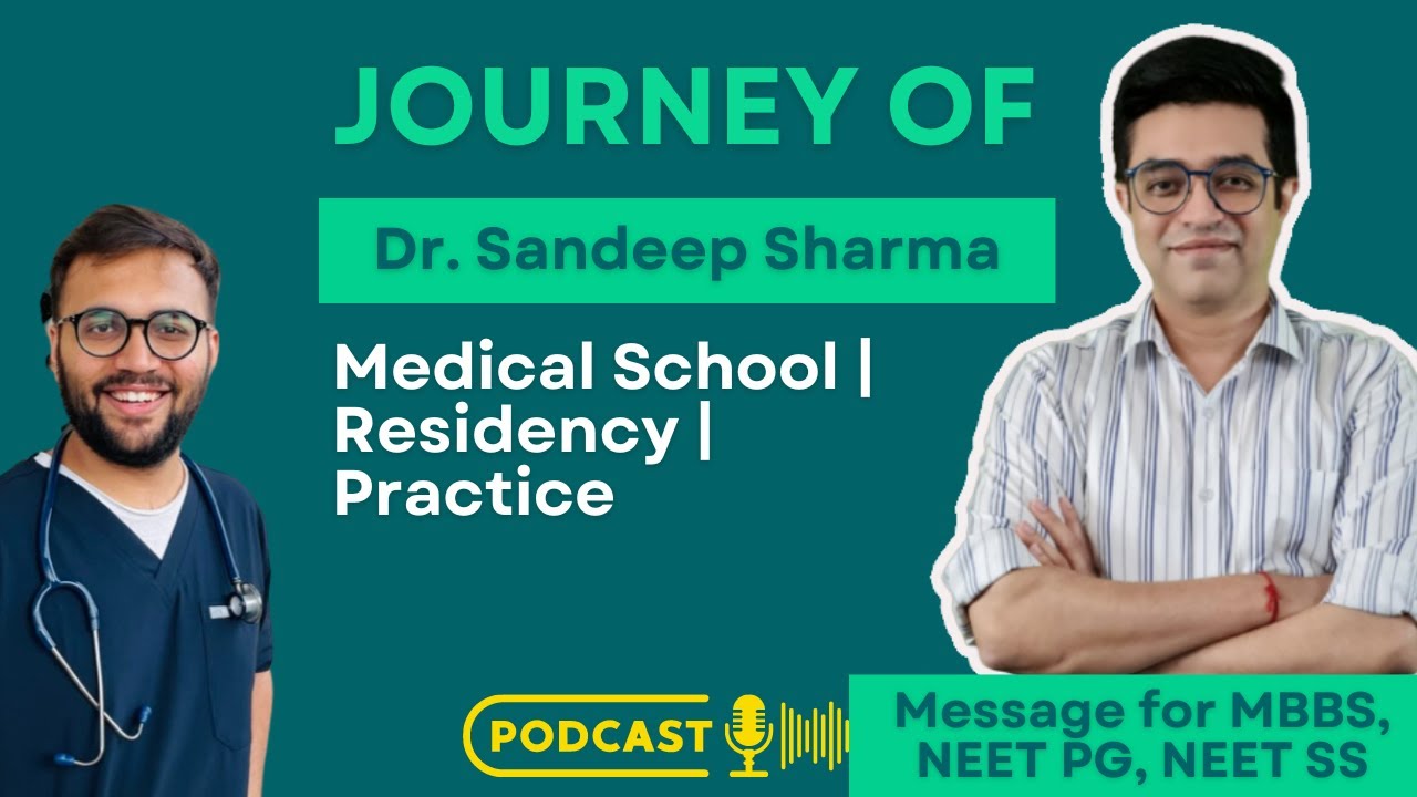 Dr Sandeep Sharma on his Medical Journey : MBBS,NEXT, NEET PG ...