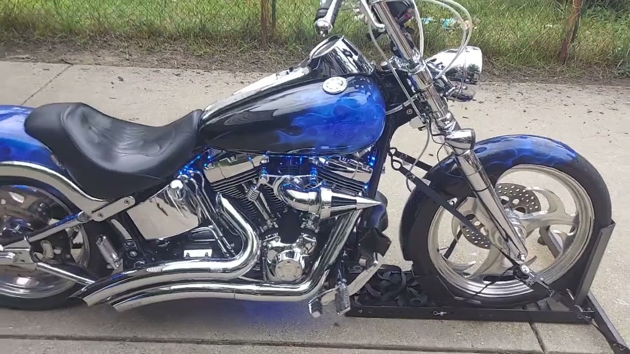 2002 Harley Davidson Softail Deuce - YouTube