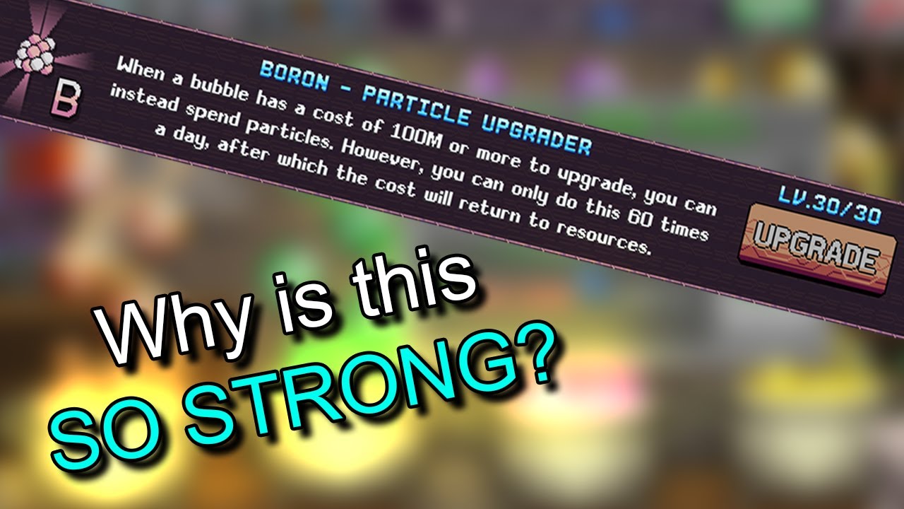 Idleon | How can you ABUSE Boron and Atom Collider? Why is it SO STRONG ...