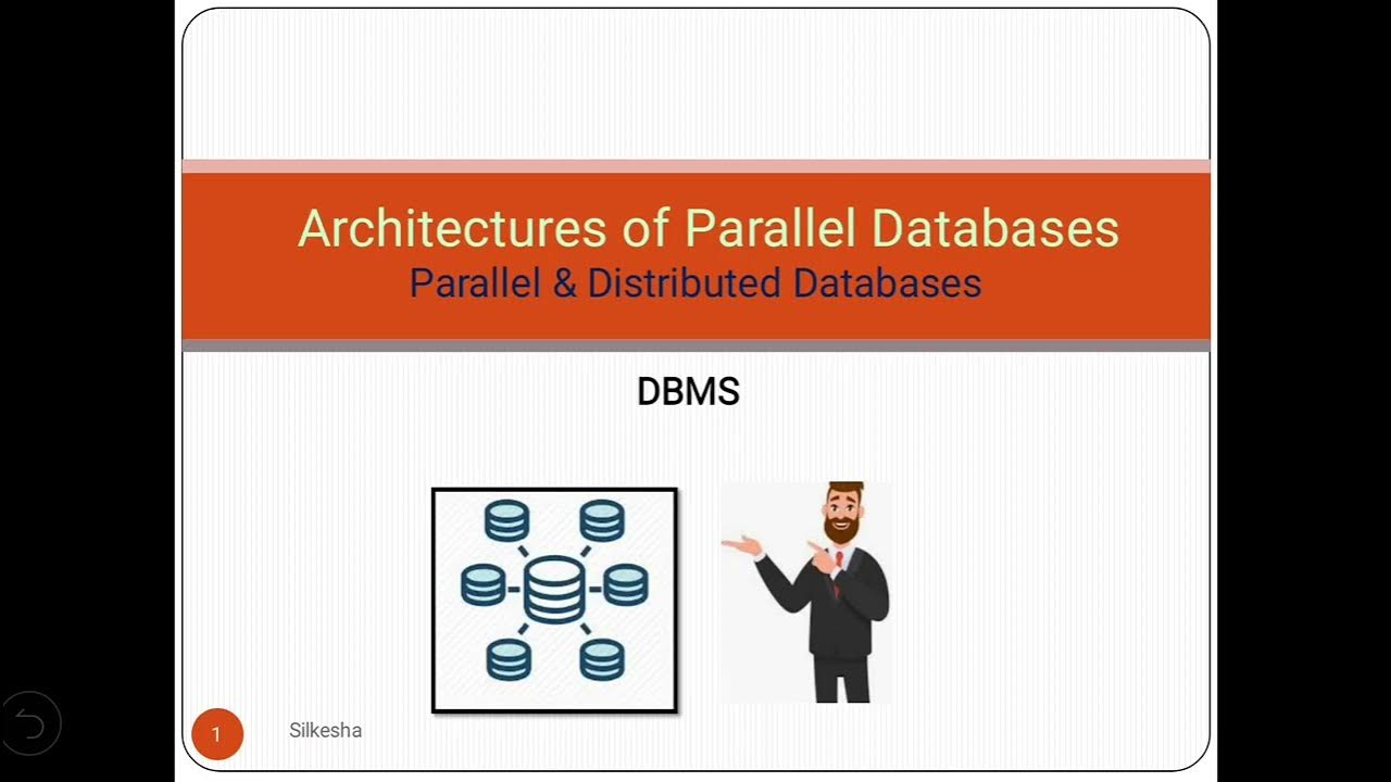 Parallel Database Types Of Architecture Distributed Database Lec 76