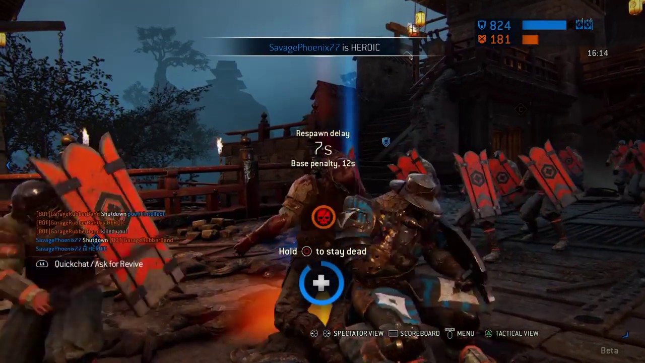 For Honor Beta -female warden -Glory an boobs - YouTube