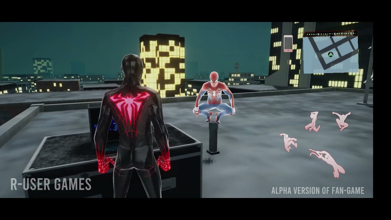 R User Games Spider-man Miles Morales Fan made v1.0 Game Android - YouTube