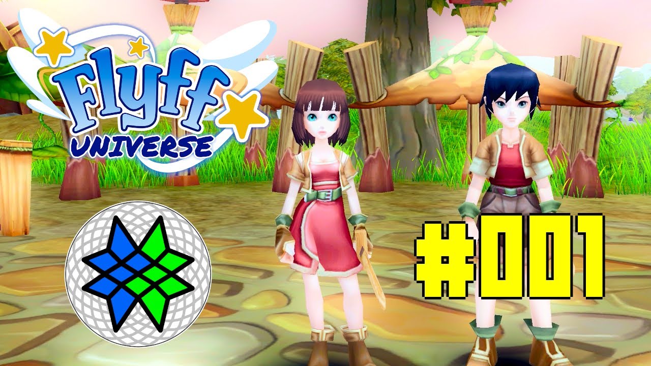 Flyff Universe Gameplay #001 Vagrant LVL 1-6 Leveling - YouTube