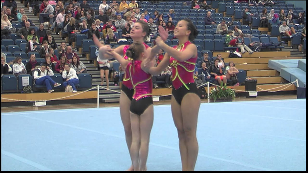 Rotherham - Junior WG combined - GB Acro Tournament SILVER - YouTube