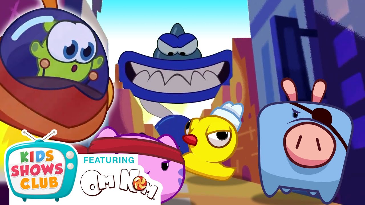Om Nom Stories: VACUUM MONSTER | Nibble Noms | Funny Cartoons on Kids ...