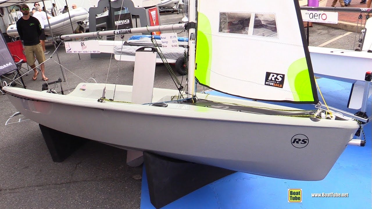 2017 RS Feva Sailing Boat - Walkaround - 2017 Annapolis Sail Boat Show ...