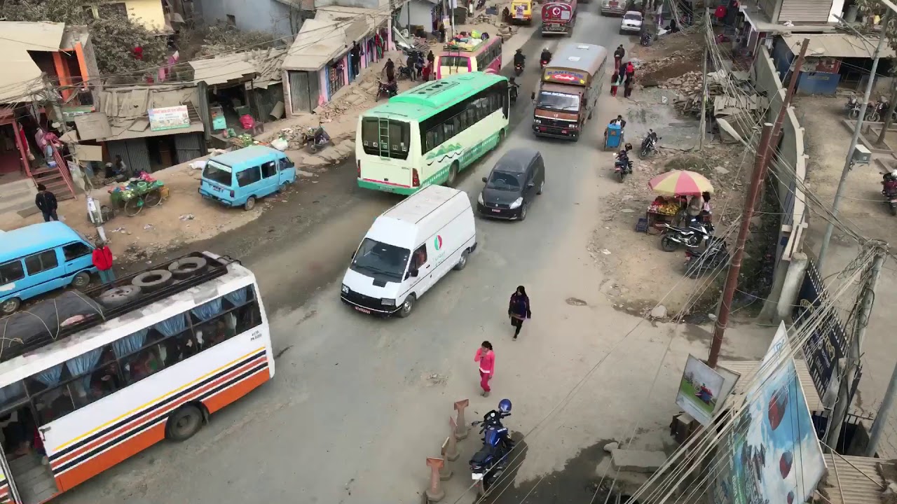 Thankot,Checkpost Road Traffic TimeLapse - YouTube