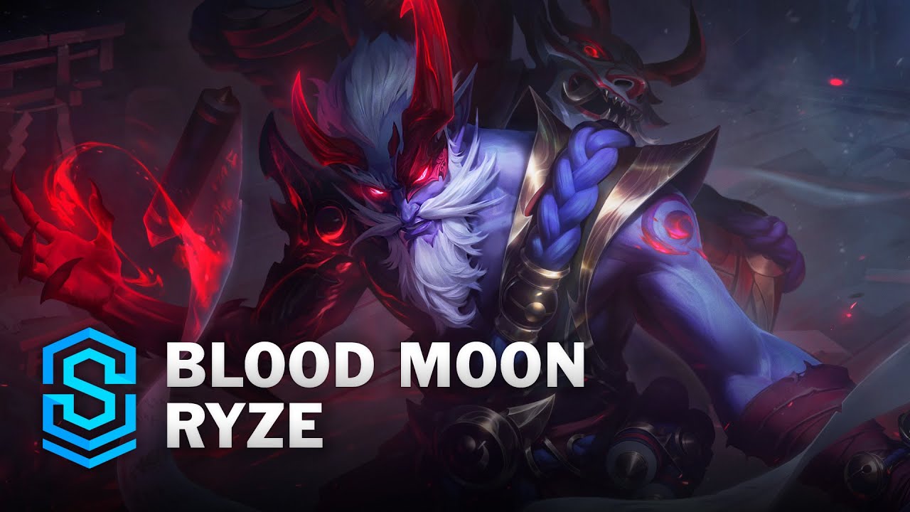 Blood Moon Ryze Skin Spotlight - League of Legends - YouTube