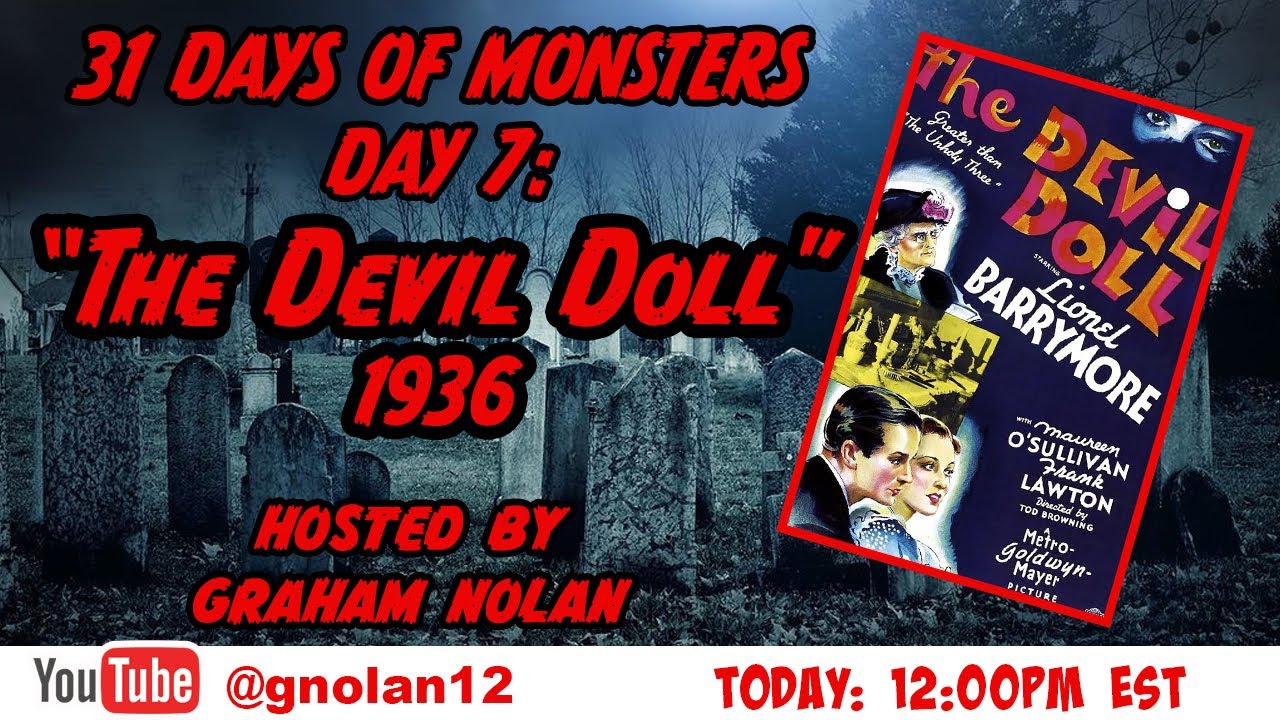 31 DAYS OF MONSTERS: DAY 7-"The Devil Doll" - YouTube