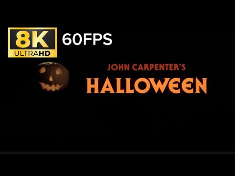 Halloween (1978) - Pumpkin intro scene - 8K Ultra HD - 60 FPS - YouTube