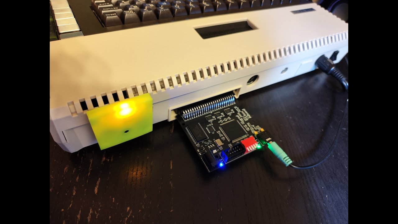 Sound comparison of ShamaXL DualPOKEY and ATARI POKEY - YouTube