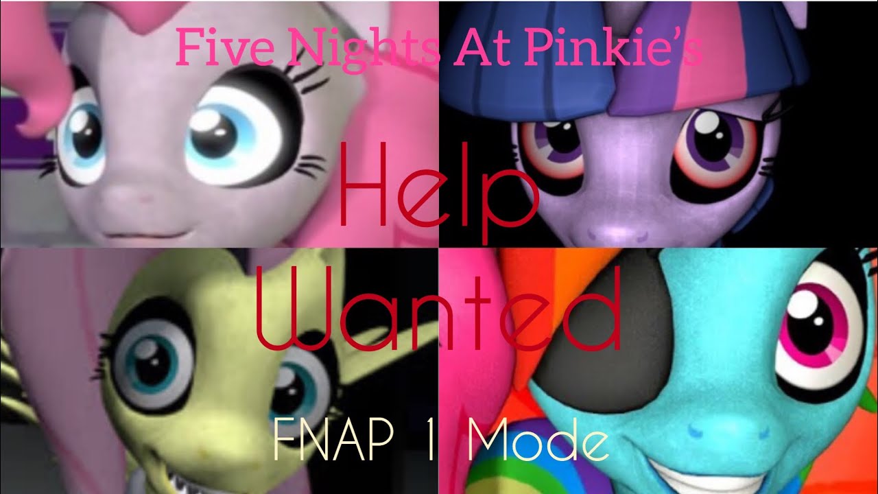 Five Nights At Pinkie’s Help Wanted (FNAP 1 Mode) - YouTube