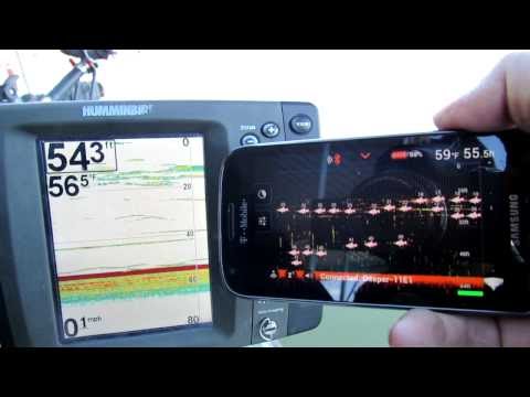 HUMMINBIRD 797c2対深い魚群探知機 - YouTube