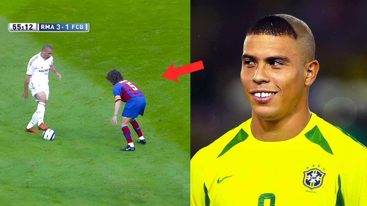 17 VEZES QUE RONALDO FENOMENO CHOCOU O MUNDO - YouTube