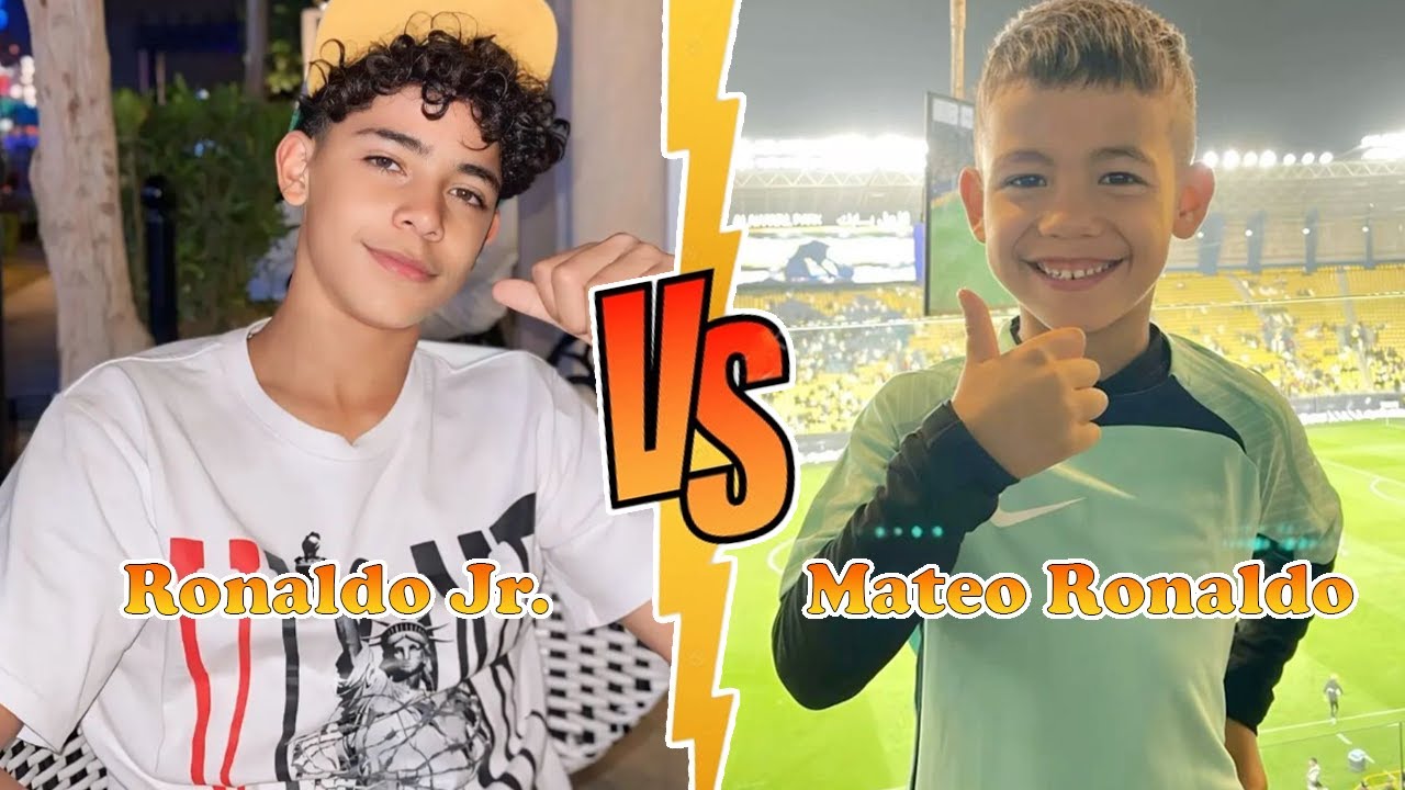 Cristiano Ronaldo Jr. VS Mateo Ronaldo (CR7's Son) Transformation ...