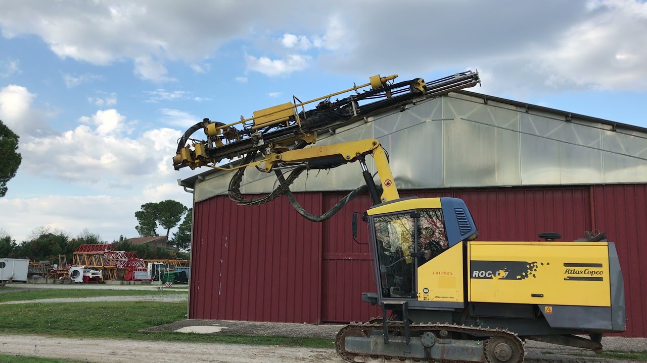 Atlas Copco ROC D7-11 - Surface Drill Rig - Auction 38906 lot 11 - YouTube