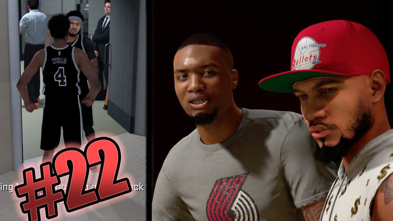 NBA 2k18 MyCAREER - Recording Studio Session! Locker Room Fight with ...