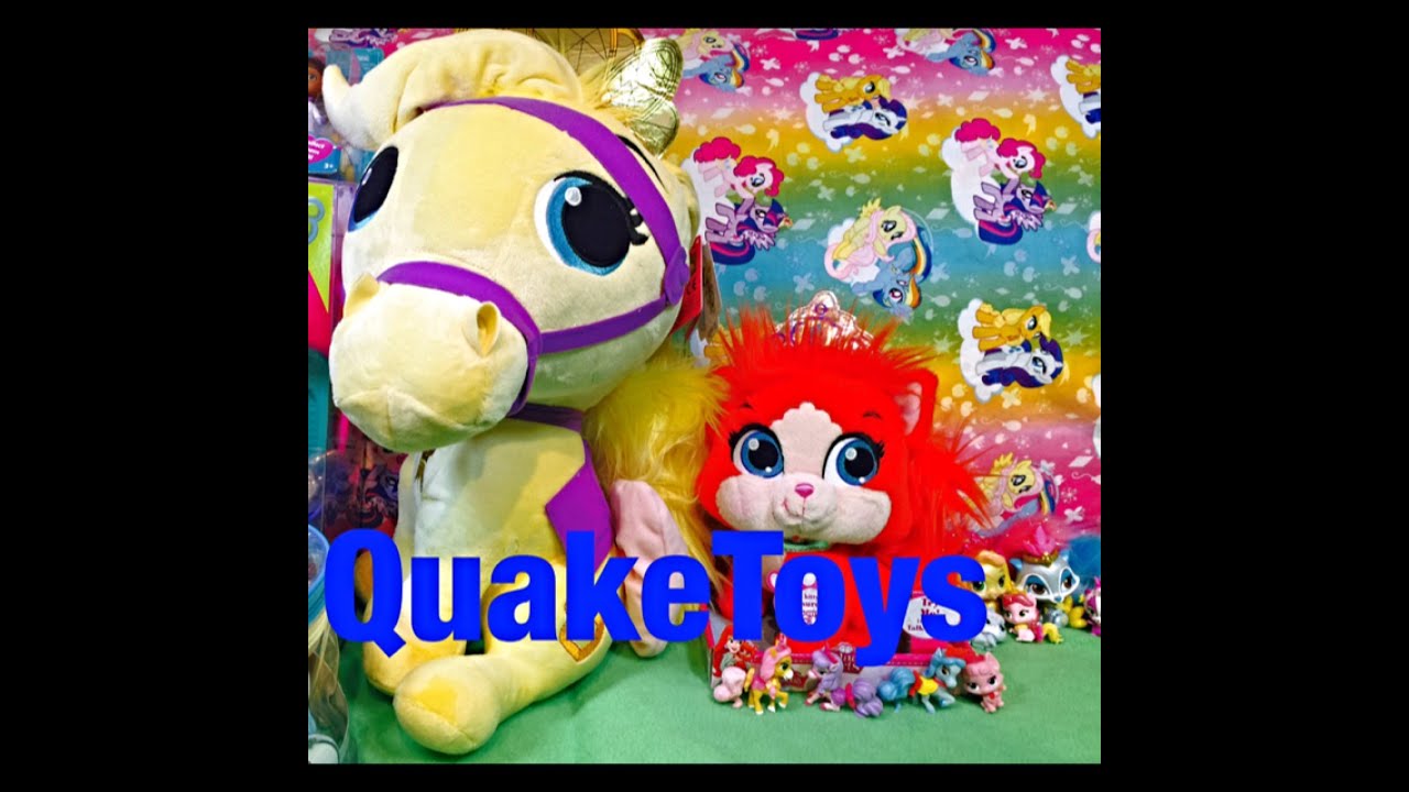 NEW Disney Princess Palace Pets Posh Paws Huge Blondie Pony Rapunzel ...