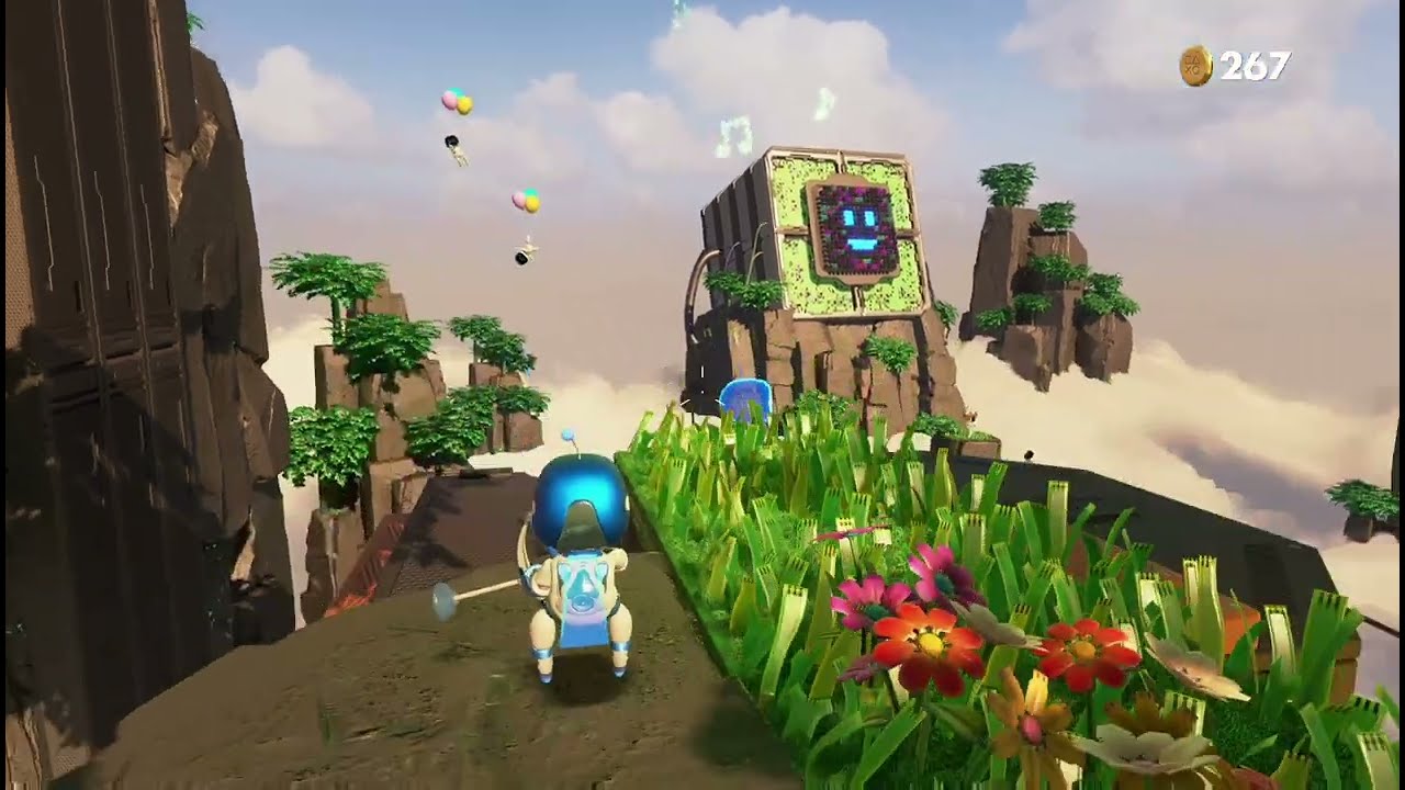 Robot in monkey suit going through jungle gameplay. very high graphics ...