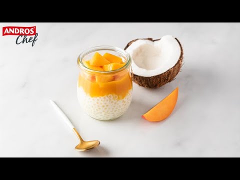 Mango Coconut Verrine - Andros Chef - YouTube