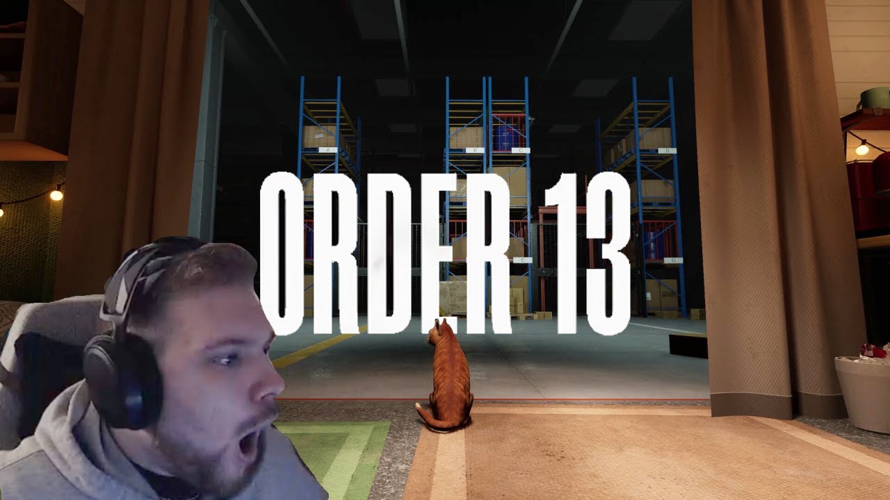 WAREHOUSE Horror GAME with KITTY!!!! (Order 13) #gaming #highlights # ...