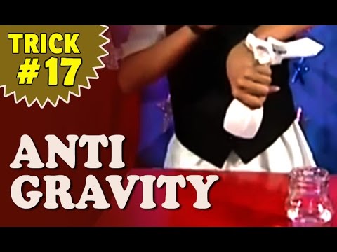 Magic Tricks For Kids - Anti Gravity Water Trick (English) - YouTube