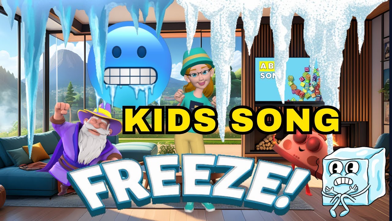 Freeze Song | Fun Dance and Freeze Game for Kids - YouTube