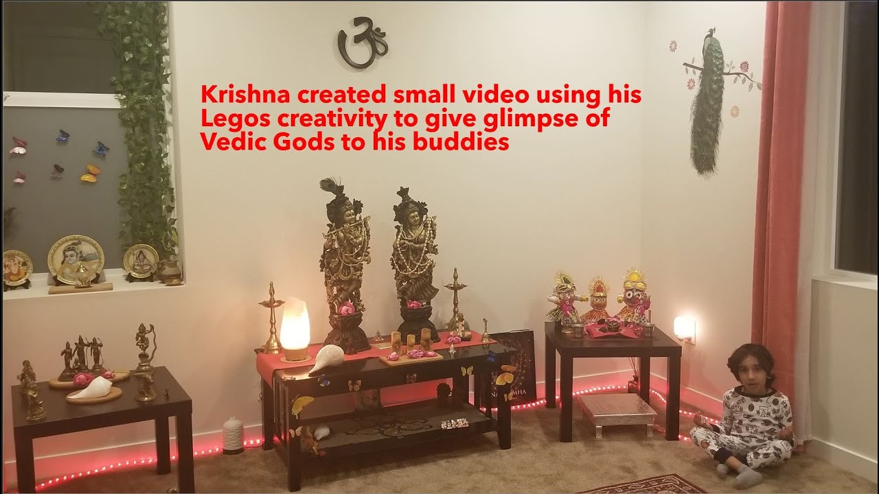 Lego Temple and Rath Yatra by Krishna Gulati - YouTube