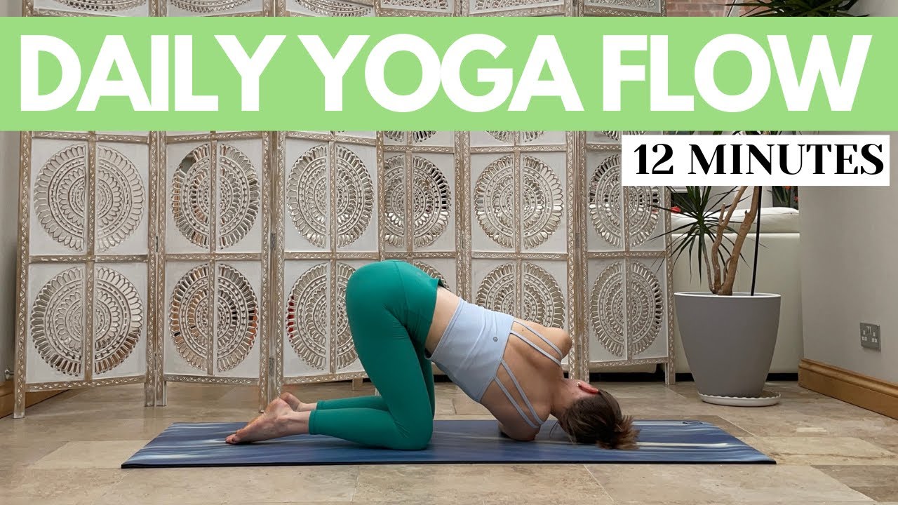 Daily Yoga Flow | Full Body Stretch | Beginner Level | 12 Minutes ...