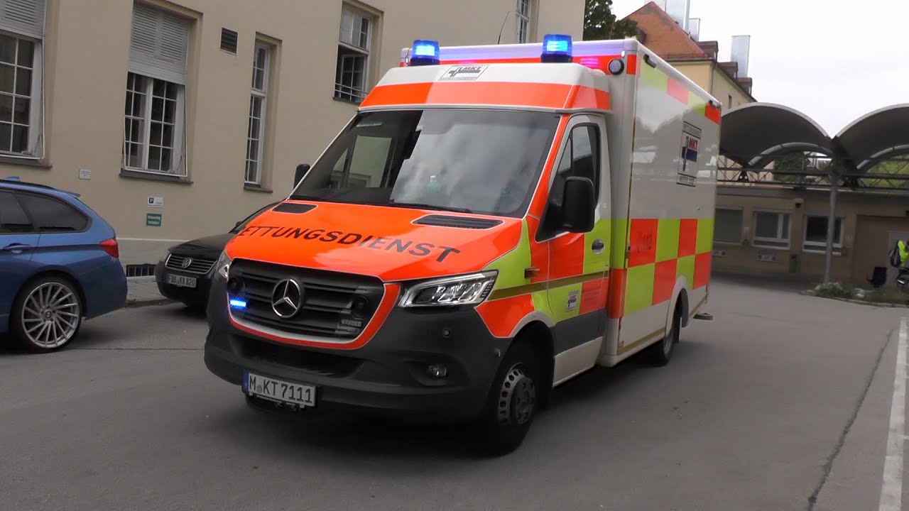 [Bayern-RTW 2019] Neue RTWs IMS und MKT Rettungsdienst München auf ...
