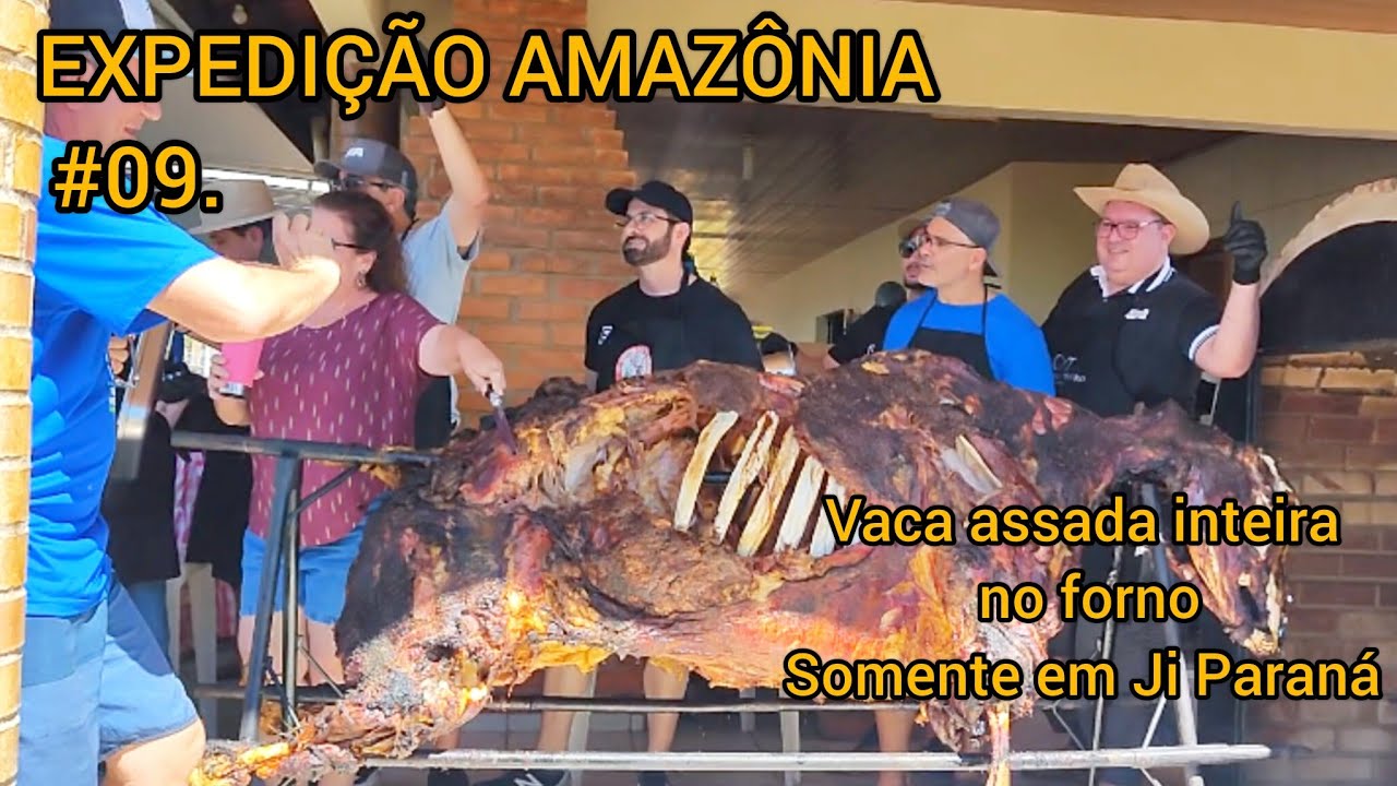 vaca assada inteira no forno/somente em ji Paraná RO. - YouTube
